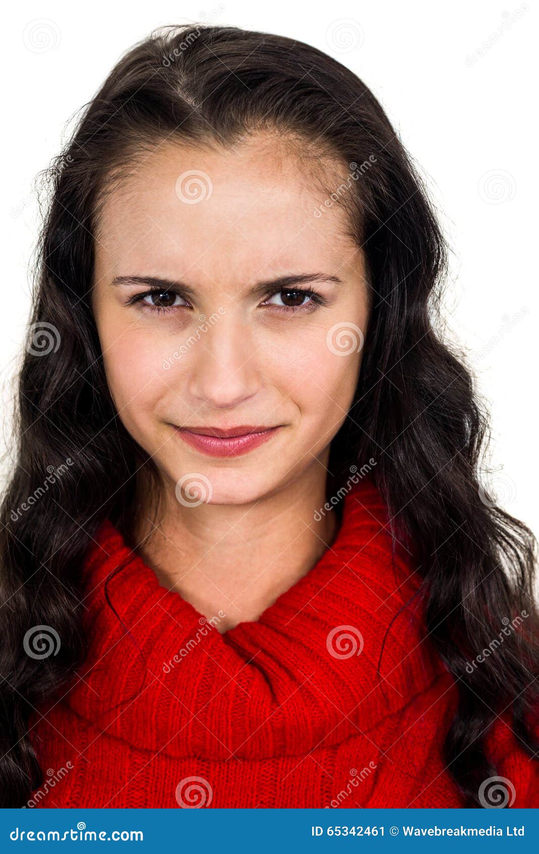 Portrait of curious woman stock image. Image of curious - 65342461