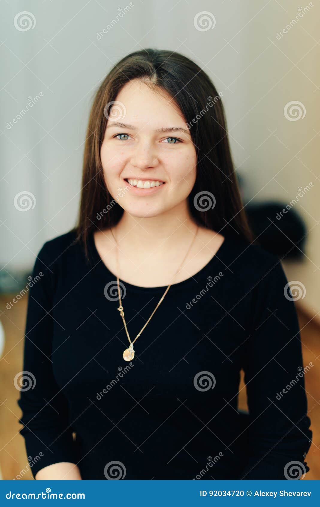 Portrait of Cute Girl, Model Stock Photo - Image of desire, bride: 92034720