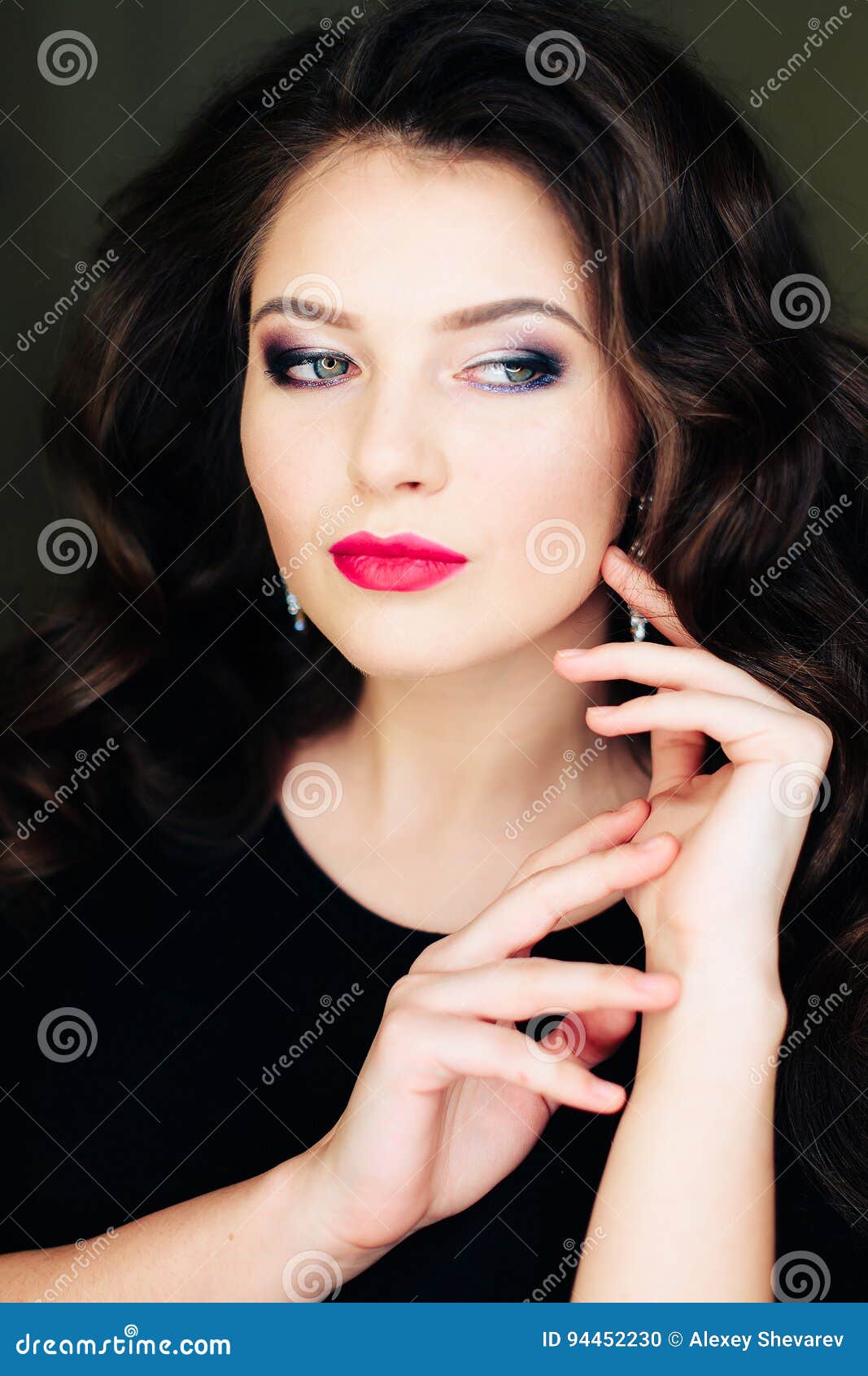 Portrait of Cute Girl, Model Stock Photo - Image of glamour, amentum ...