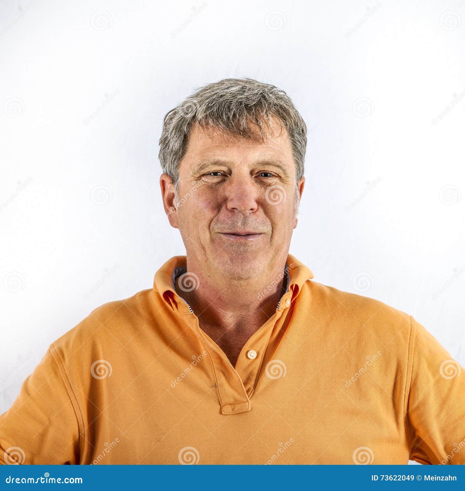 Portrait of Cute Handsome Man with a Positive Friendly Expression Stock ...