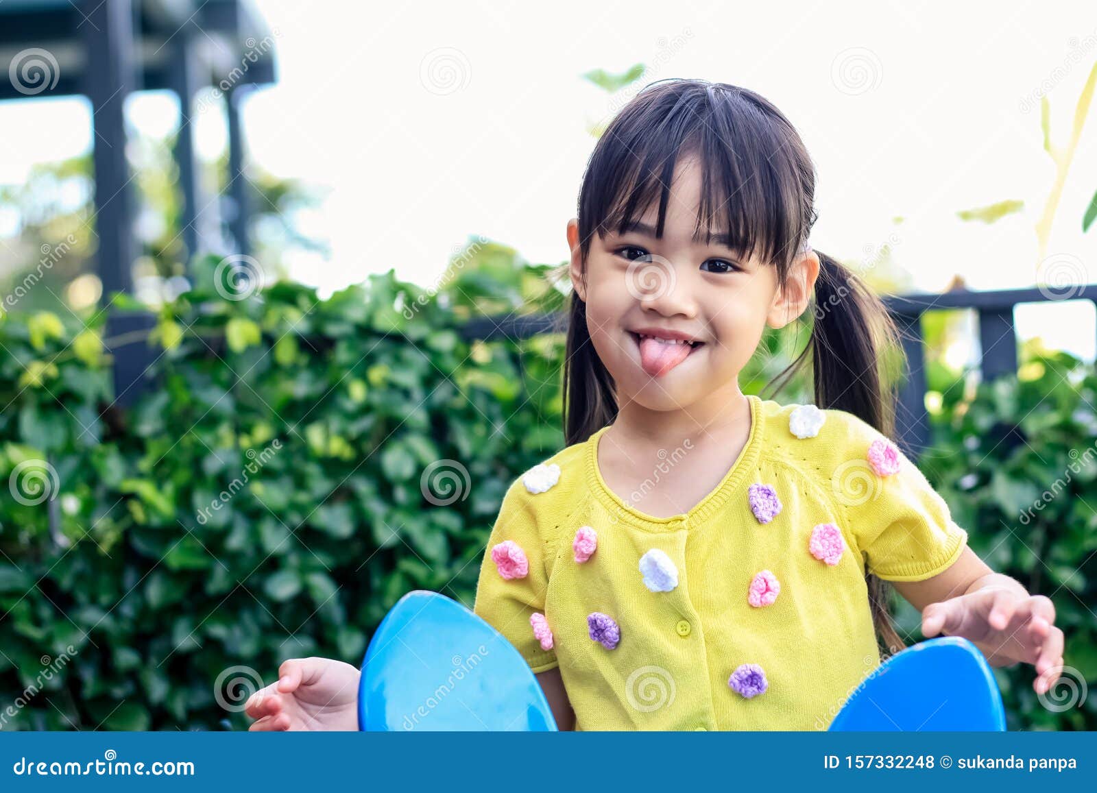 Portrait of Cute Little Asian Girl in Moment of Happiness. Children ... Portrait of Cute Little Asian Girl in Moment of Happiness. Children ...