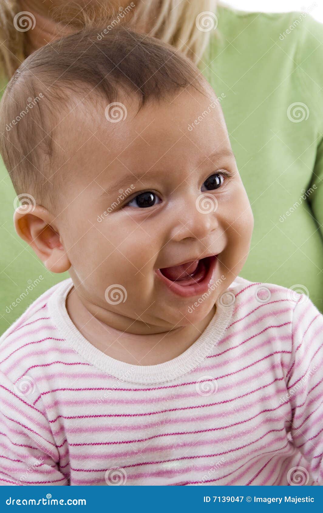 Portrait of Cute Little Child Stock Image - Image of cheerful, playful ...