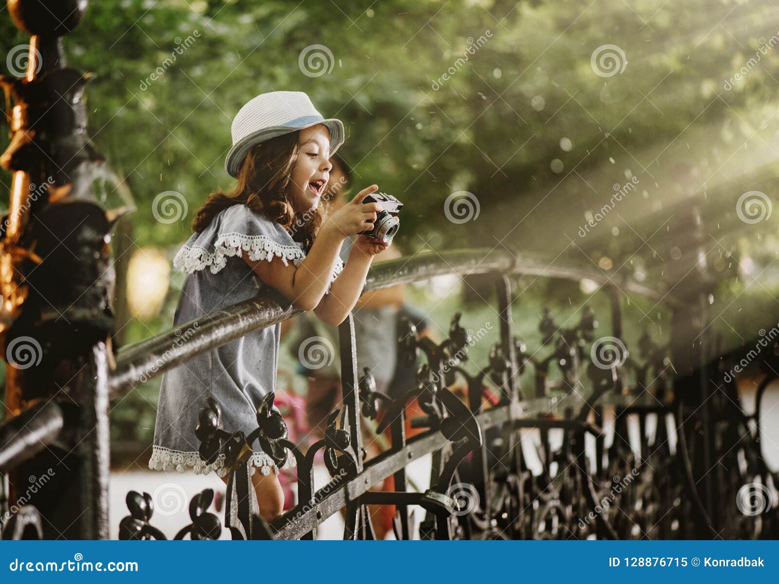 Portrait of a Cute Little Girl Taking a Photo Stock Image - Image of ... Portrait of a Cute Little Girl Taking a Photo Stock Image - Image of ...