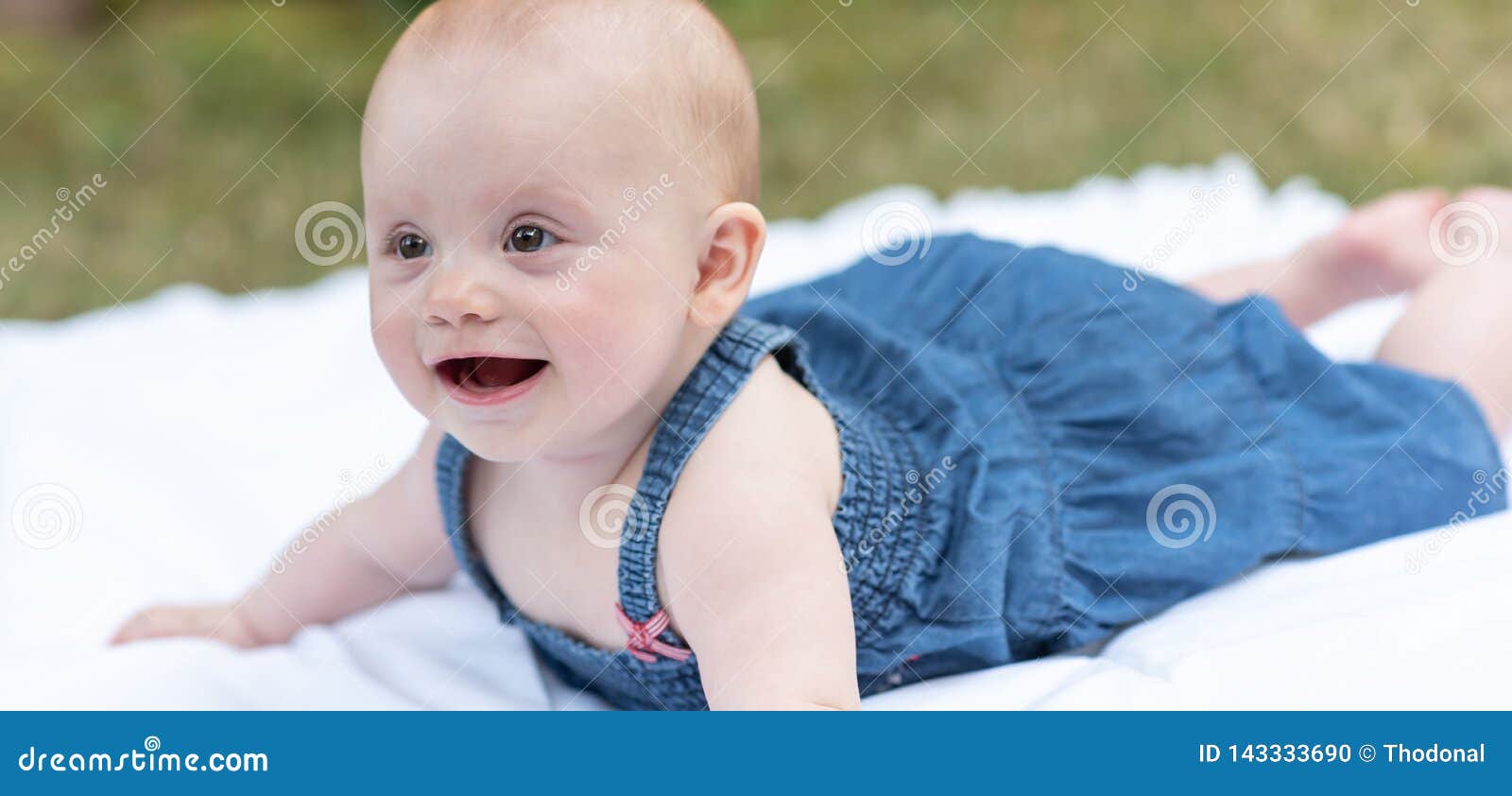 Portrait of Cute Smiling Baby Girl, Outdoors Stock Photo - Image of ... Portrait of Cute Smiling Baby Girl, Outdoors Stock Photo - Image of ...