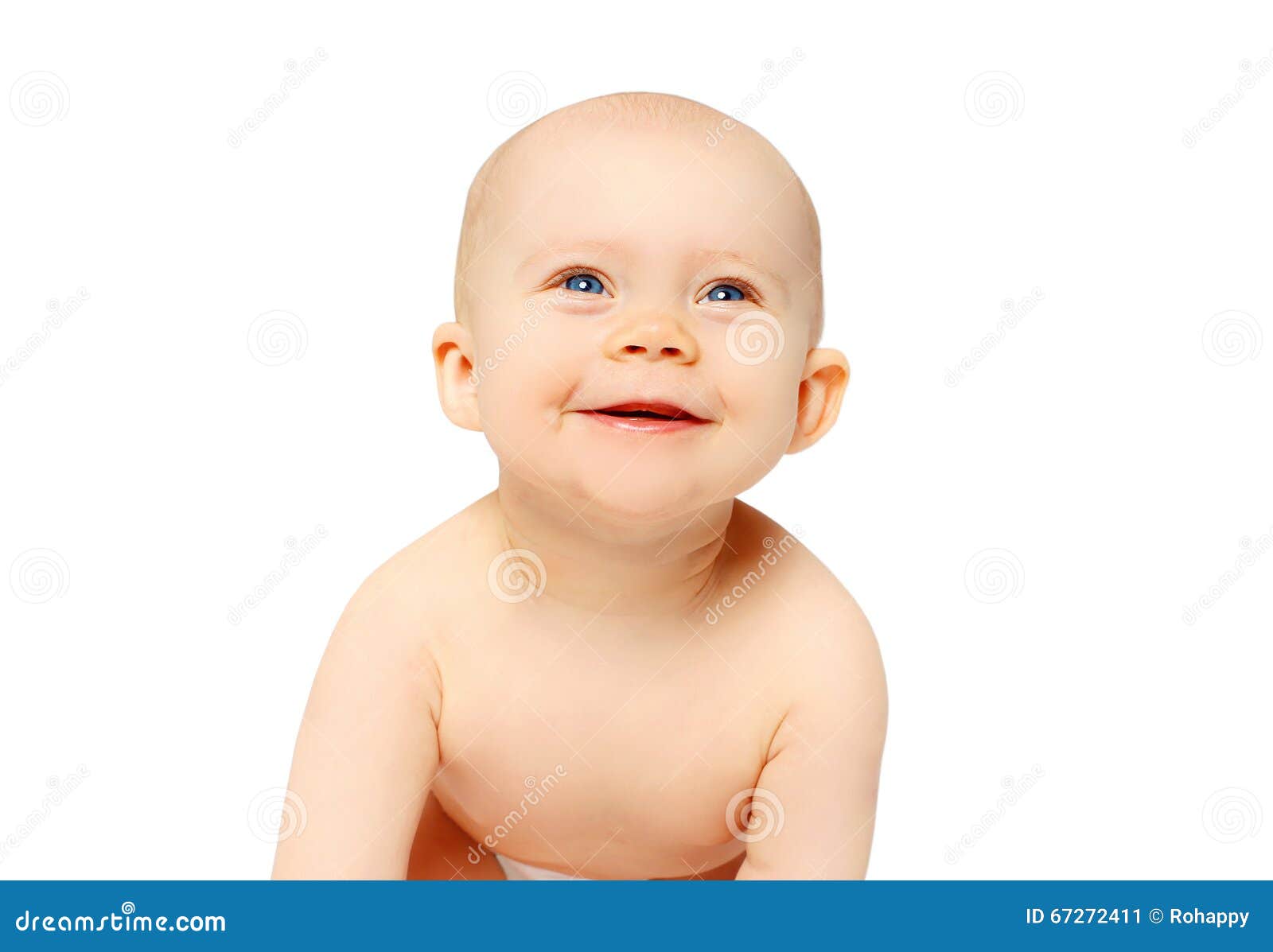 Portrait Cute Smiling Baby on White Background Stock Image - Image of ... Portrait Cute Smiling Baby on White Background Stock Image - Image of ...