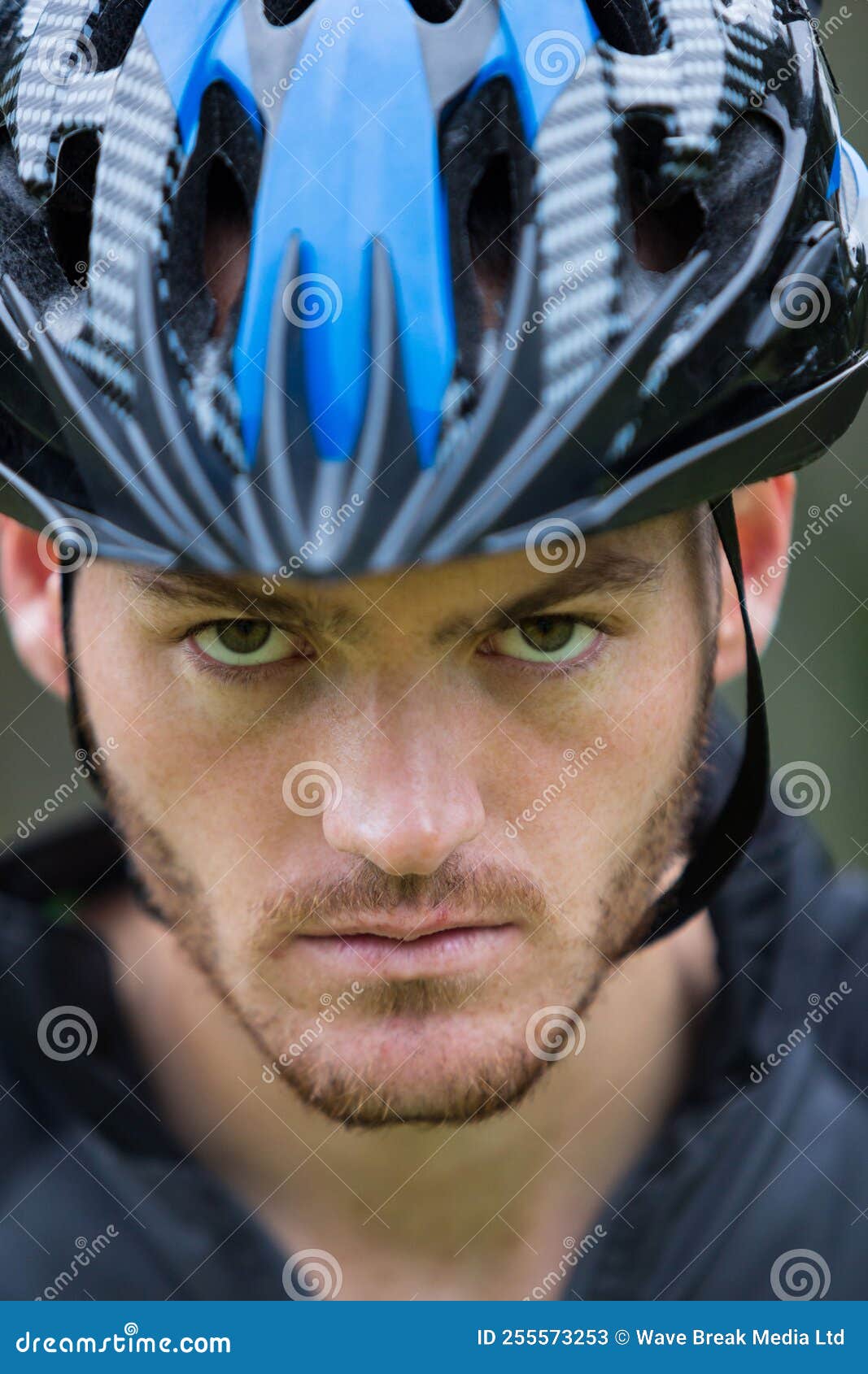 Portrait cyclist stock image. Image of people, sportsman - 255573253