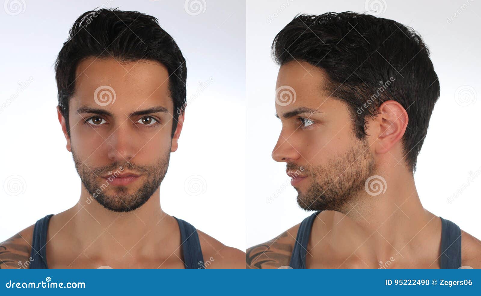 Visage Profil Visage Profil