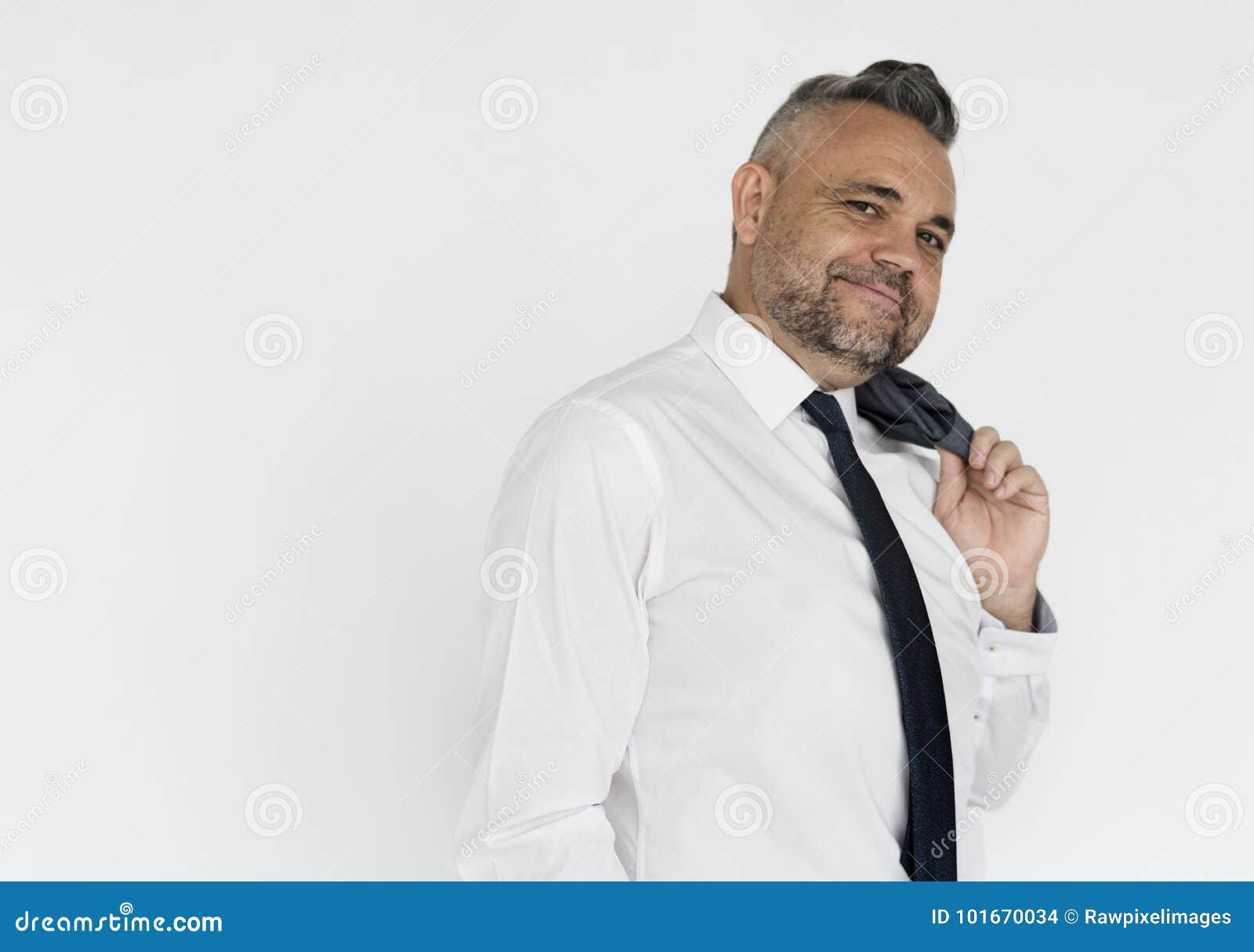 Portrait of a Dapper Businessman Stock Photo - Image of handsome, background: 101670034