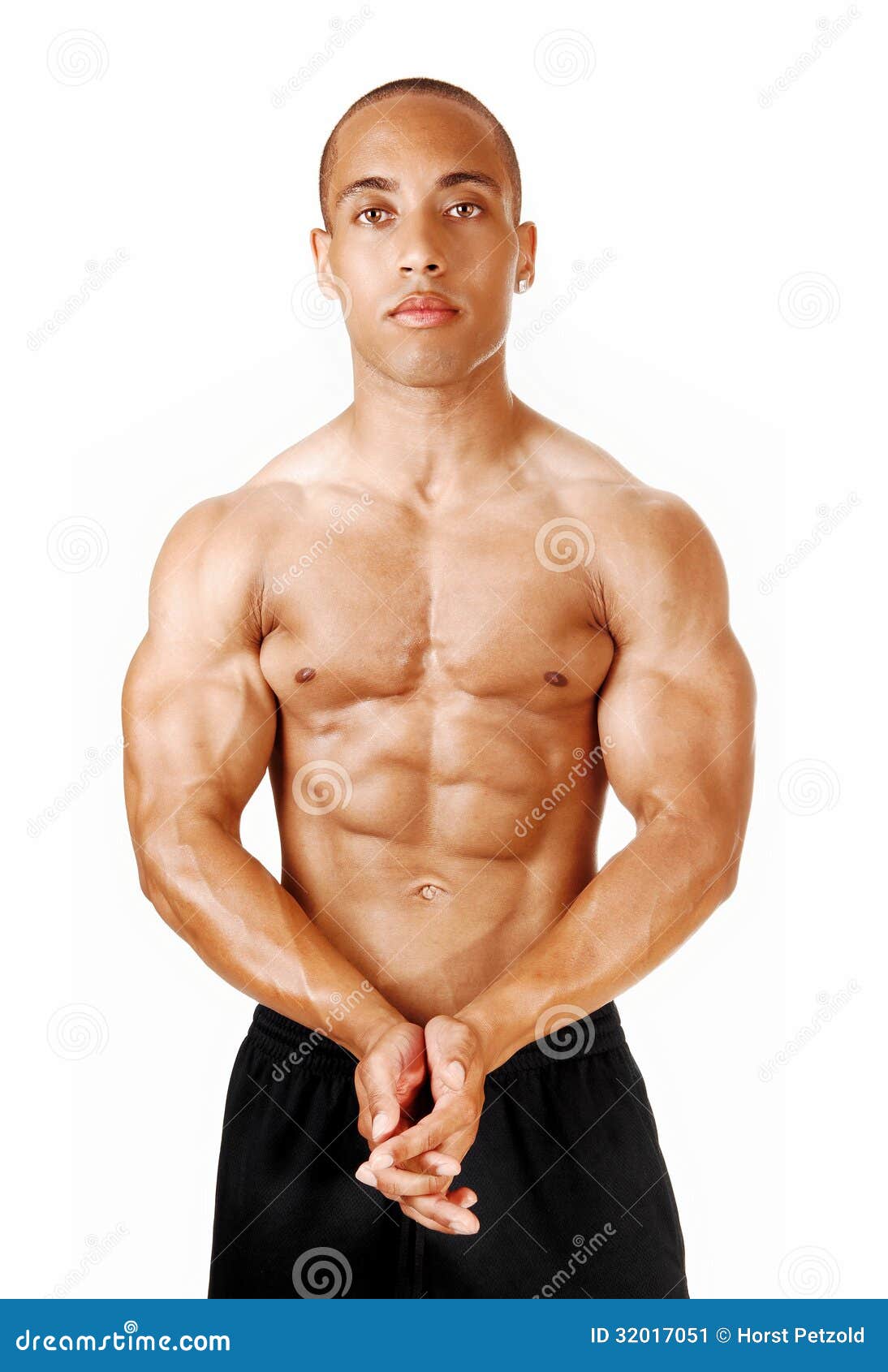 Portrait de Bodybuilder. image stock. Image du athlète - 32017051