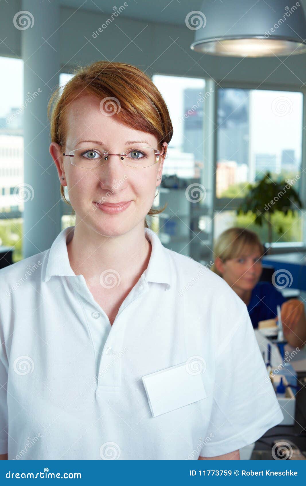 Portrait of a Dental Technician Stock Image - Image of nurse, portrait ...