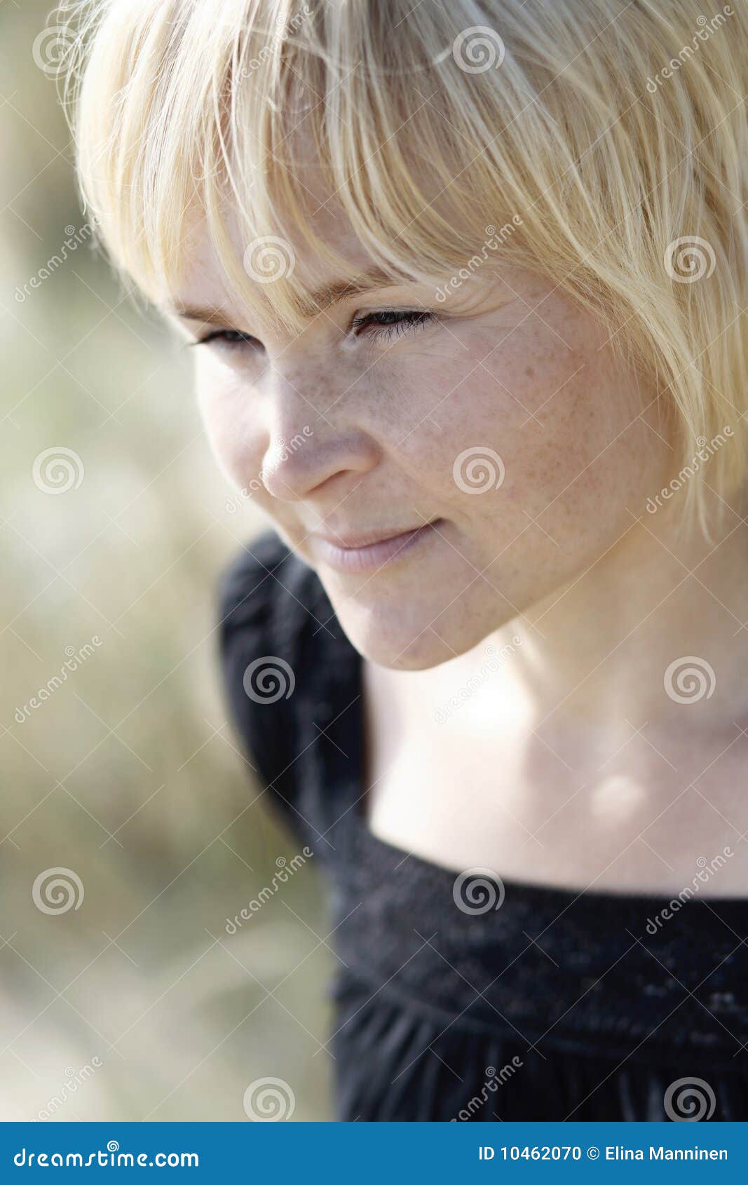 Portrait of Determined Woman. Stock Photo - Image of outside ...