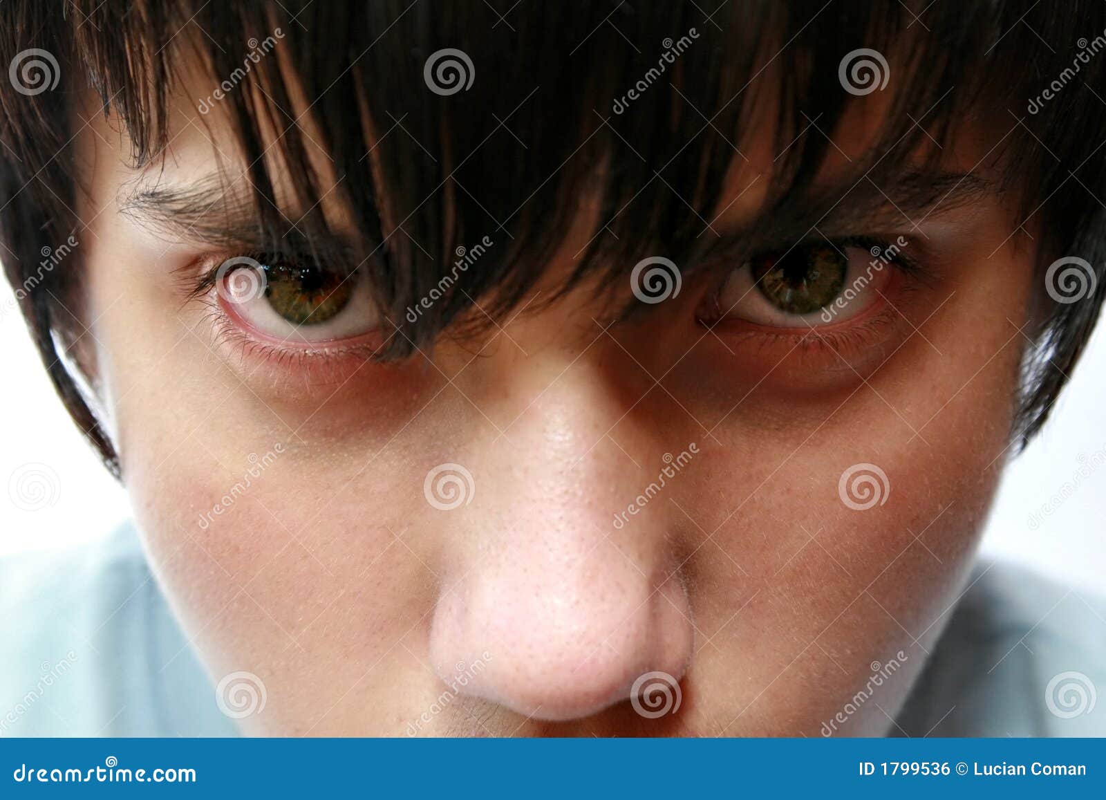 Portrait Of Determined Young Basketballer Holding Ball And Looking At ...
