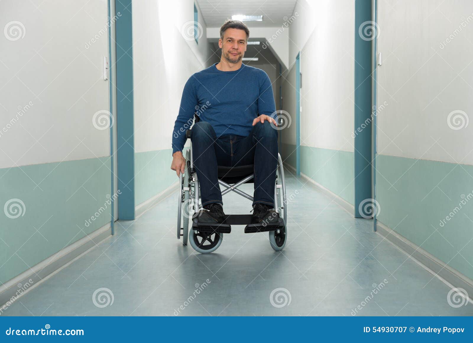 Portrait of a disabled man stock image. Image of healthcare - 54930707