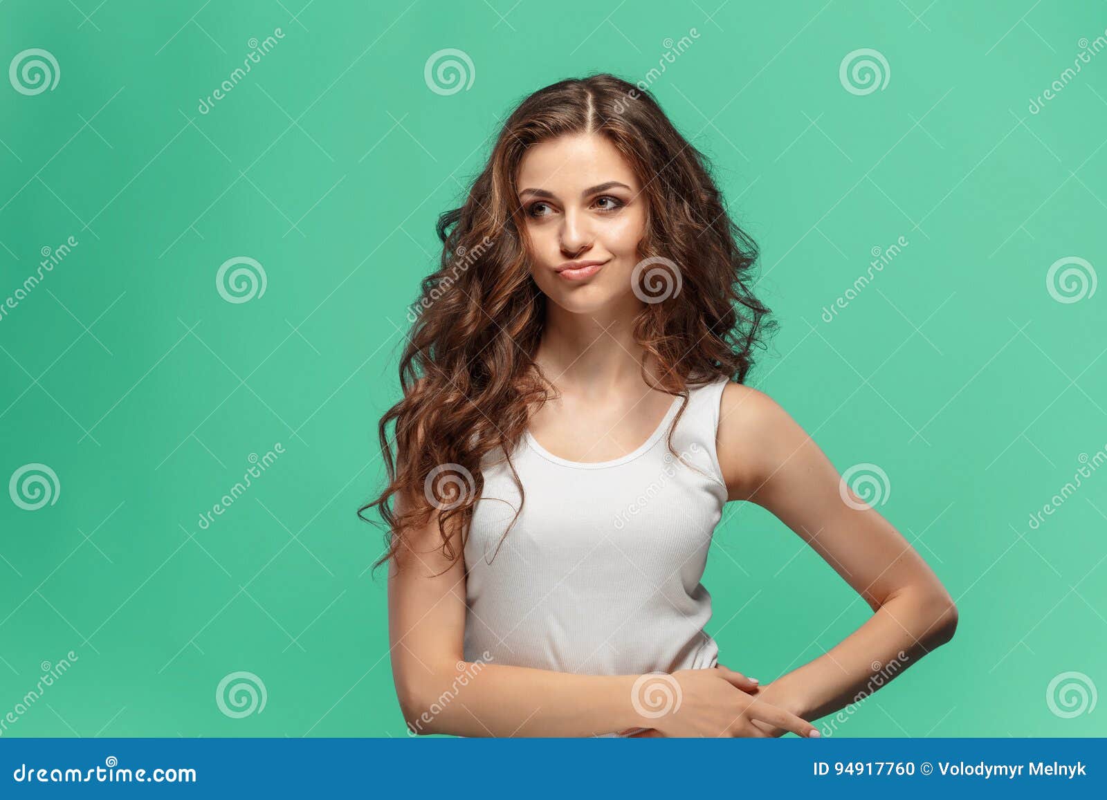 The Portrait of Disaffected Woman Stock Photo - Image of eyes, grimace ...