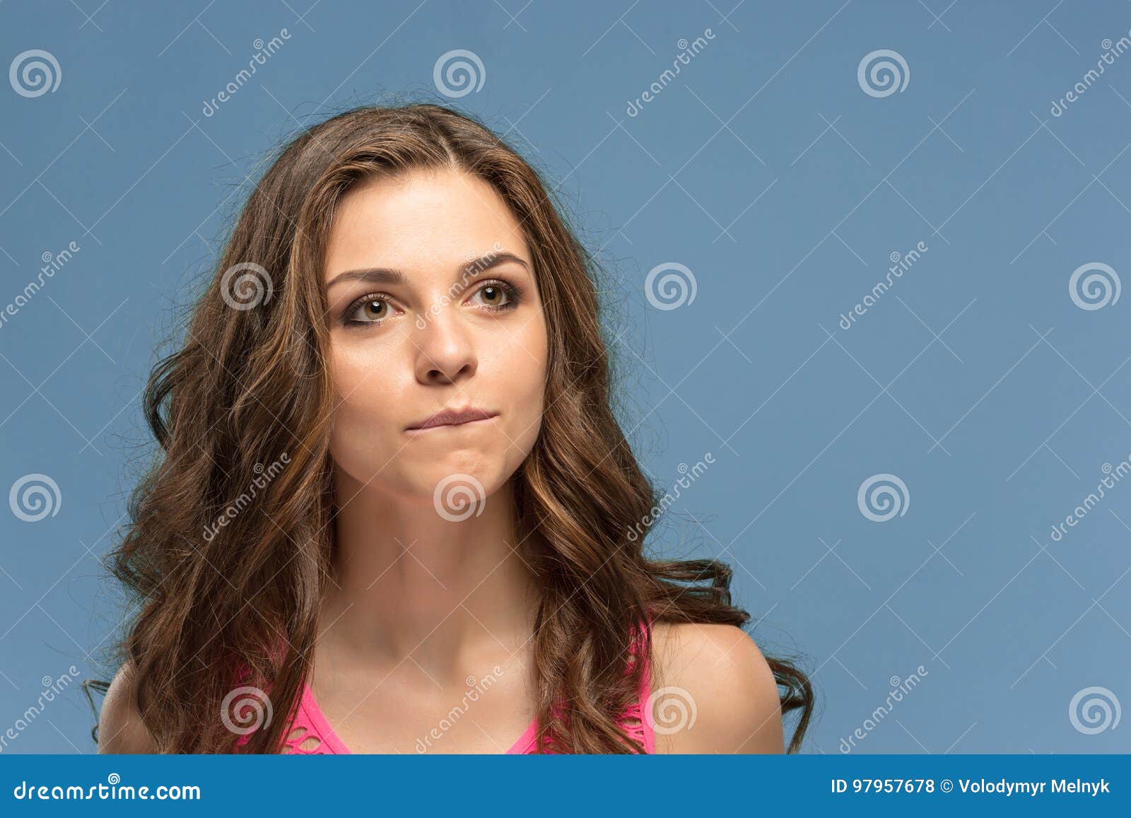 The Portrait of Disaffected Woman Stock Photo - Image of businesswoman ...