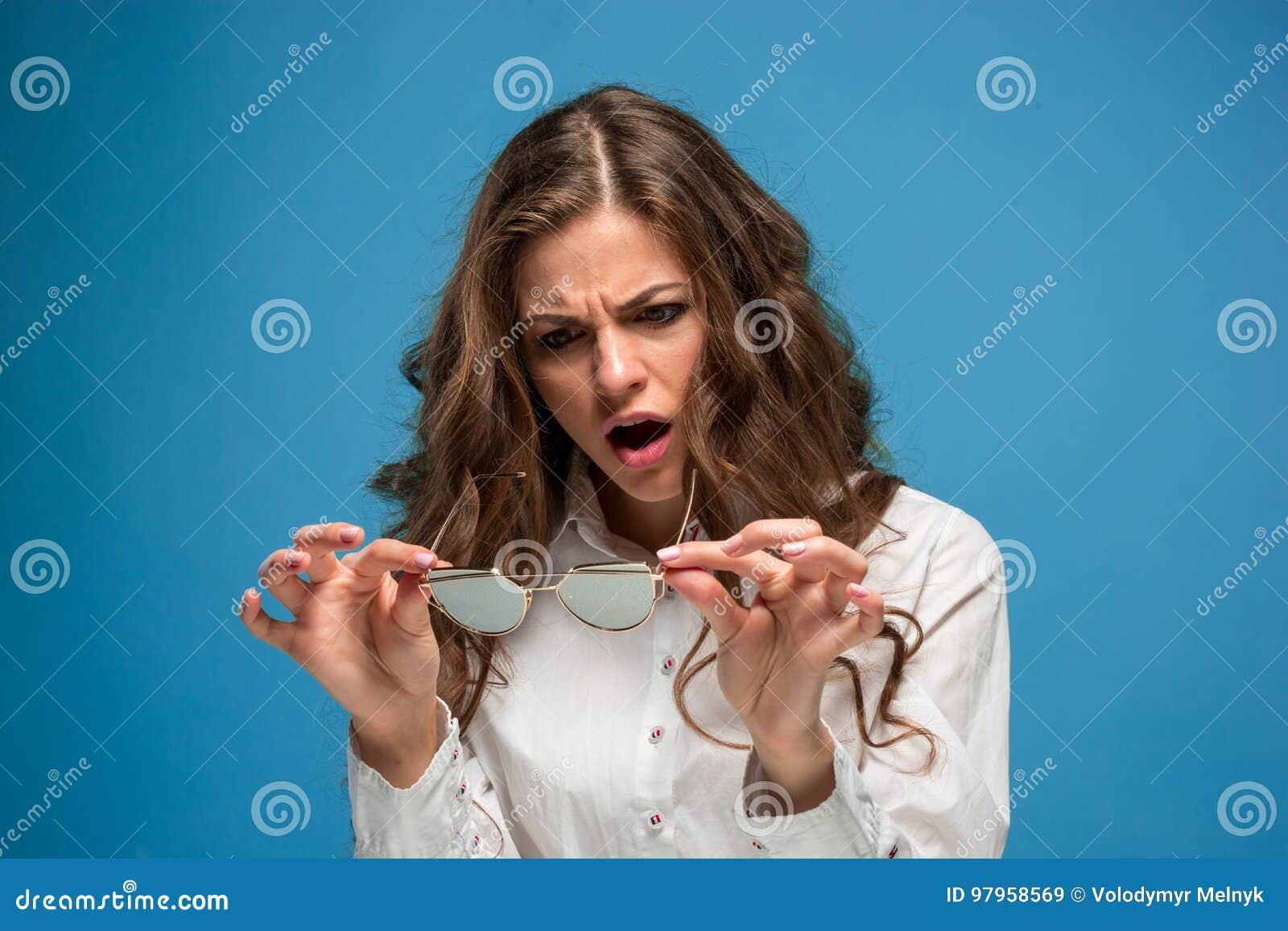 The Portrait of Disaffected Woman Stock Image - Image of emotion ...