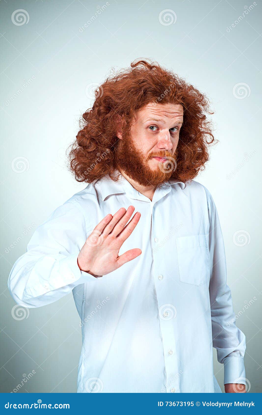 The Portrait of Disgusted Man Stock Image - Image of doubt, long: 73673195