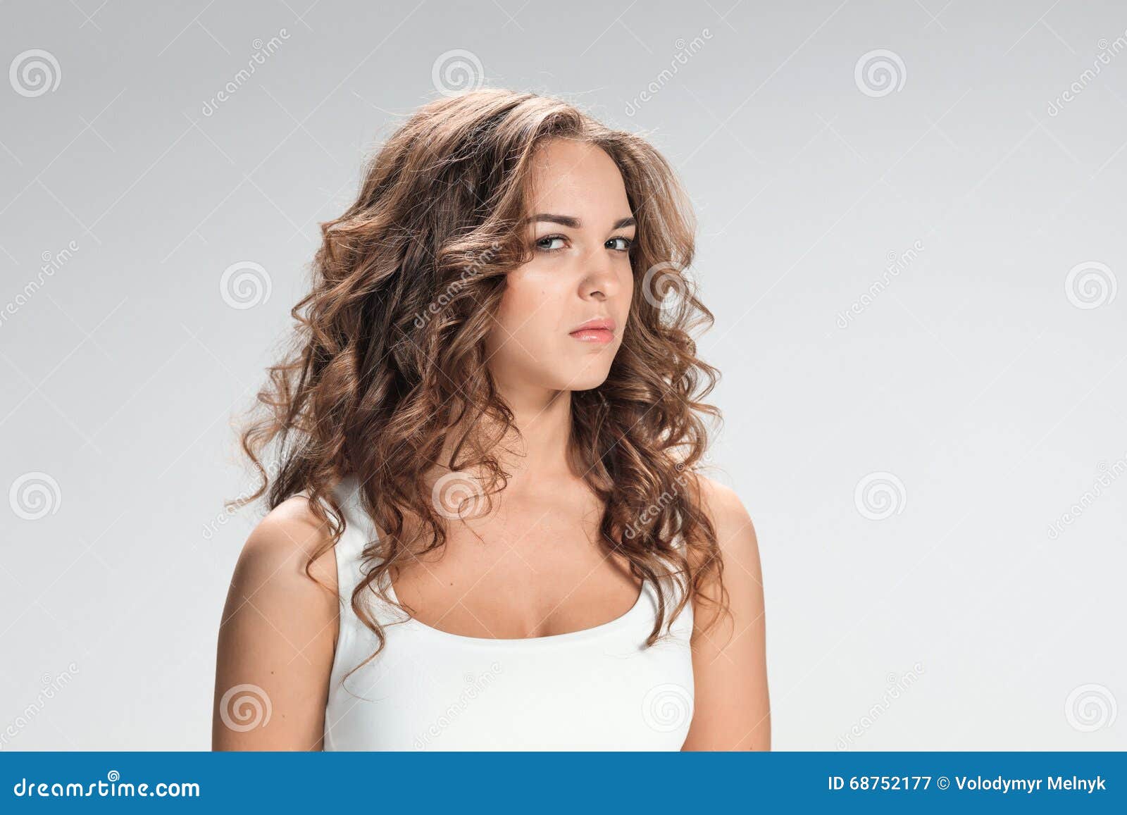 Portrait of Disgusted Woman Stock Image - Image of disgusting, disgust ...