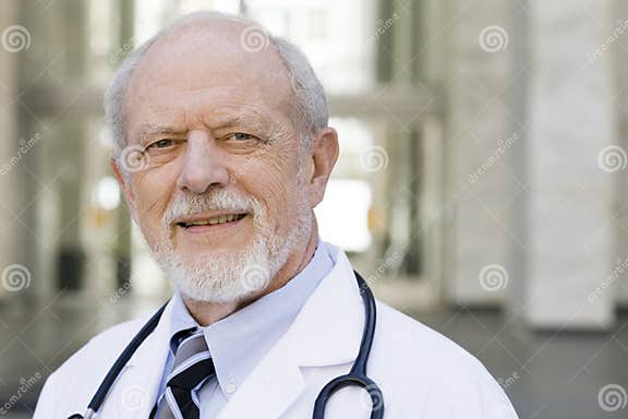Portrait of Doctor stock image. Image of care, horizontal - 12599719