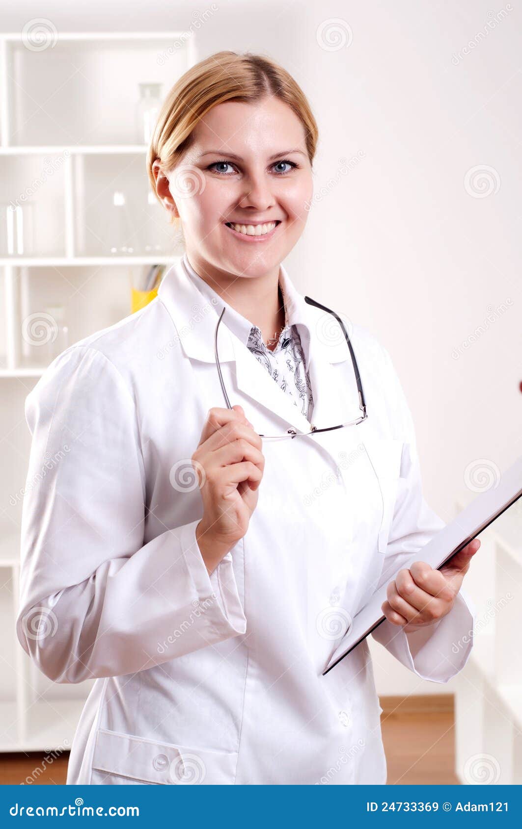 Portrait of doctor stock image. Image of medical, business - 24733369