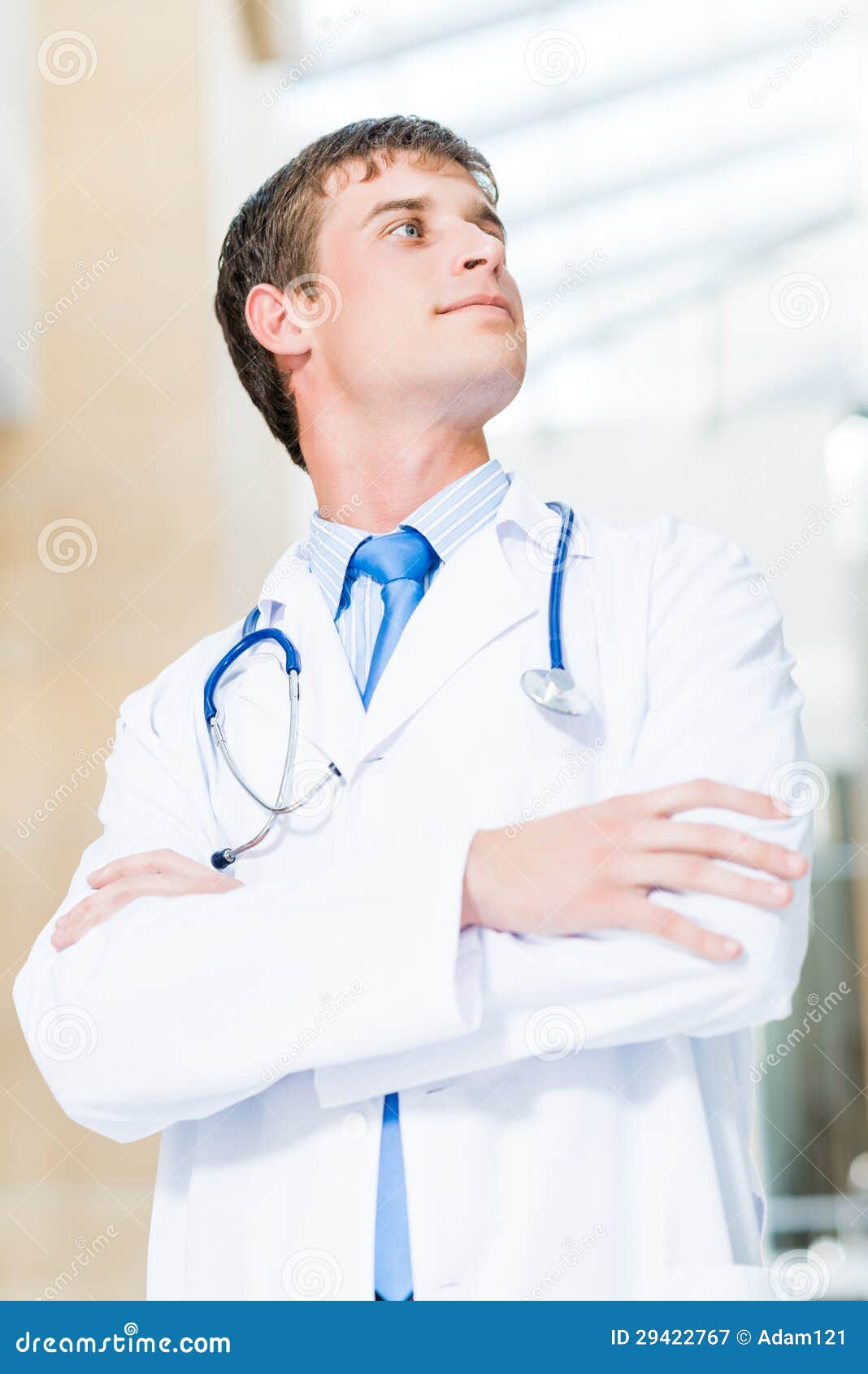 Portrait of doctor stock image. Image of business, exam - 29422767