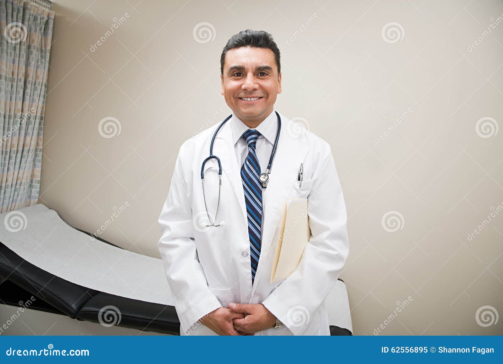 Portrait of a doctor stock image. Image of hispanic, check - 62556895