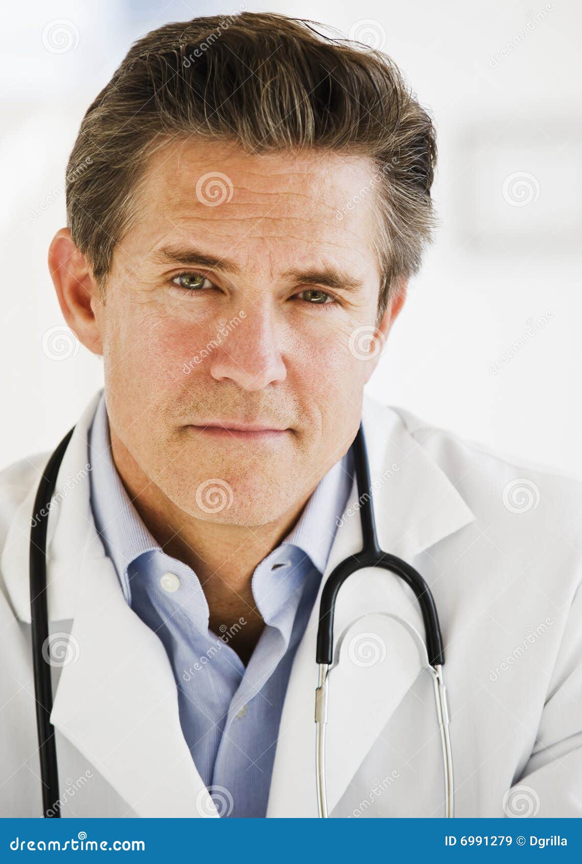 Portrait of doctor stock image. Image of adult, sick, caucasian - 6991279