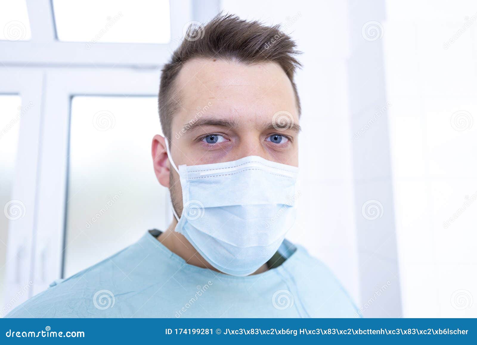Portrait of a Doctor in Full Protected Medical Suit Stock Image - Image ...