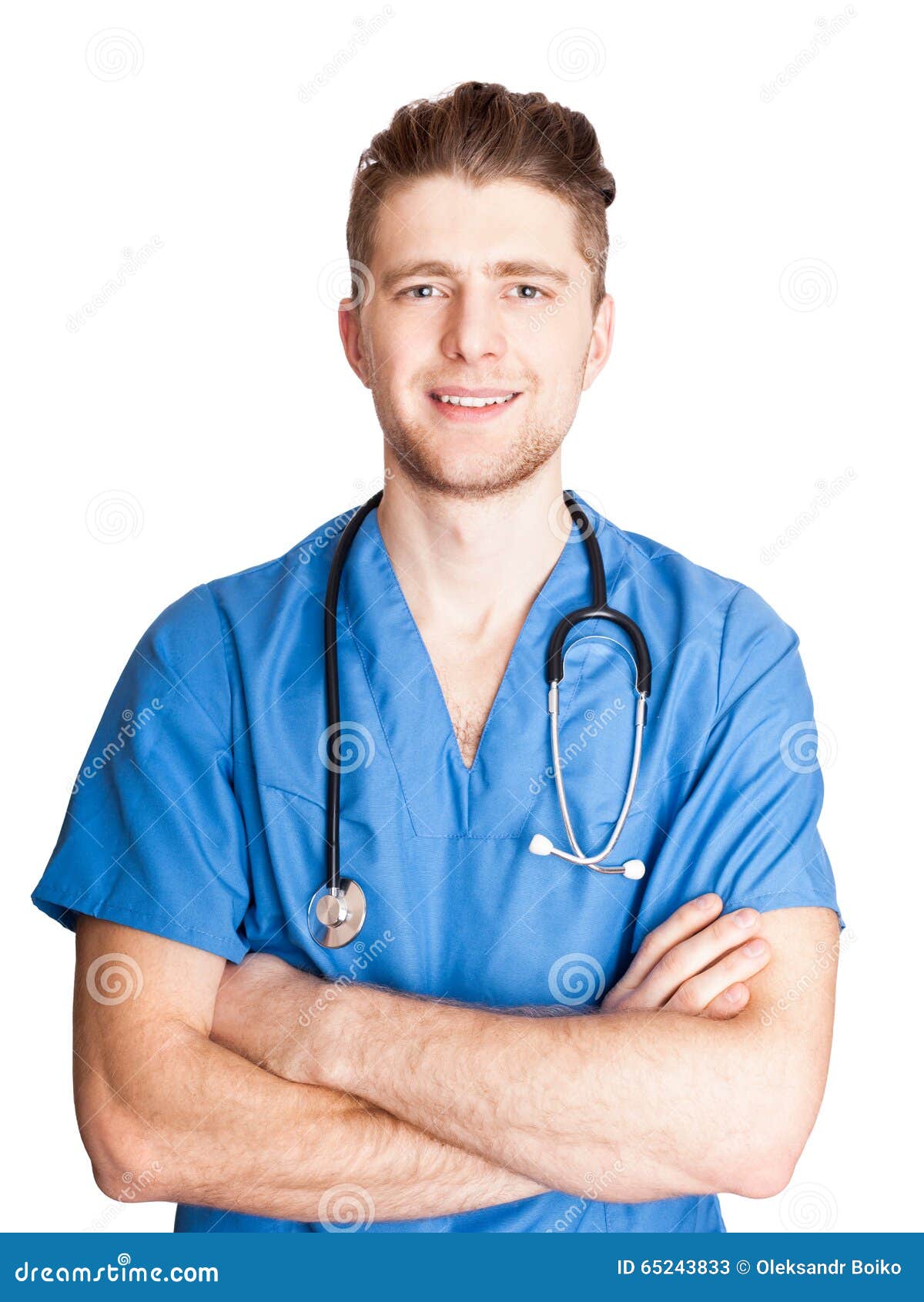Portrait of a Doctor Smiling Stock Image - Image of confident, happy ...