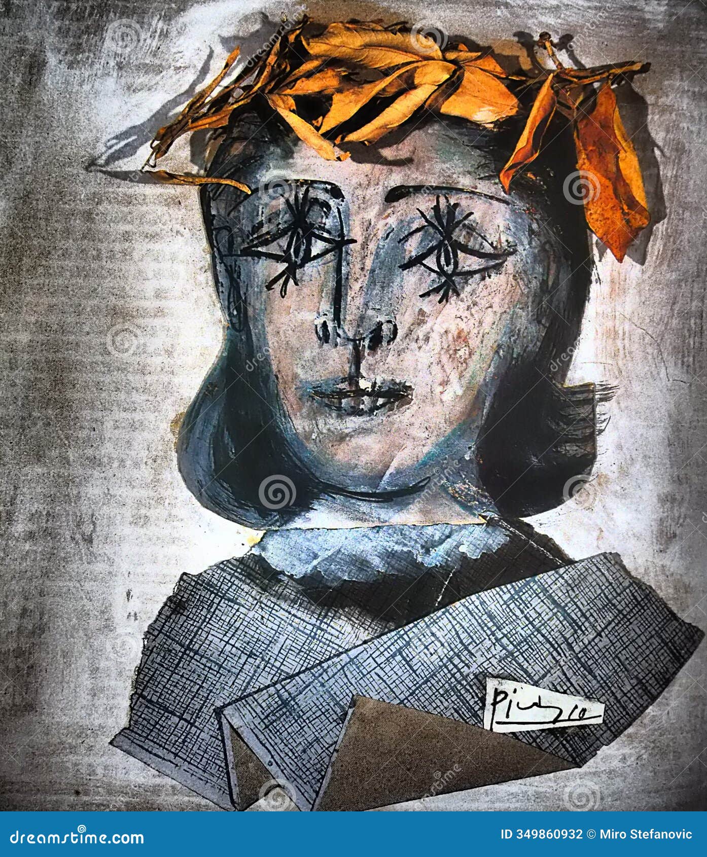 Portrait of Dora Maar, 1941 by Pablo Picasso Editorial Photography ...