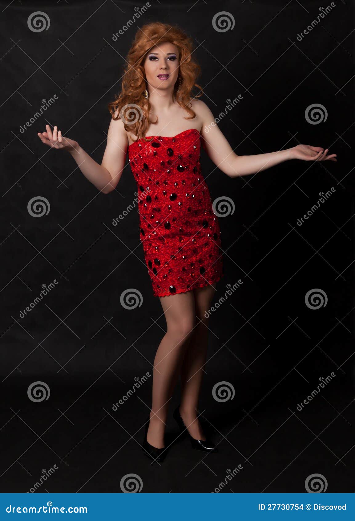 Portrait Of Drag Queen. Man Dressed As Woman Stock Photo - Image: 27730754 Portrait Of Drag Queen. Man Dressed As Woman Stock Photo - Image: 27730754