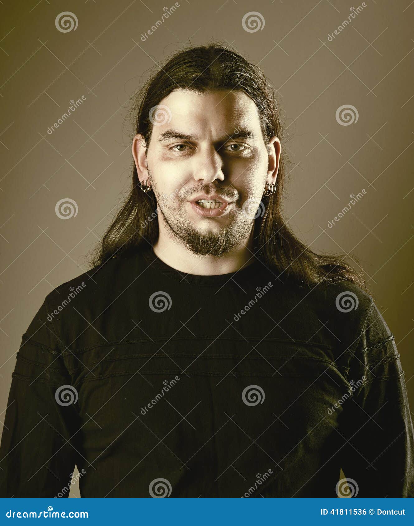 Portrait of dude stock photo. Image of look, attitude - 41811536