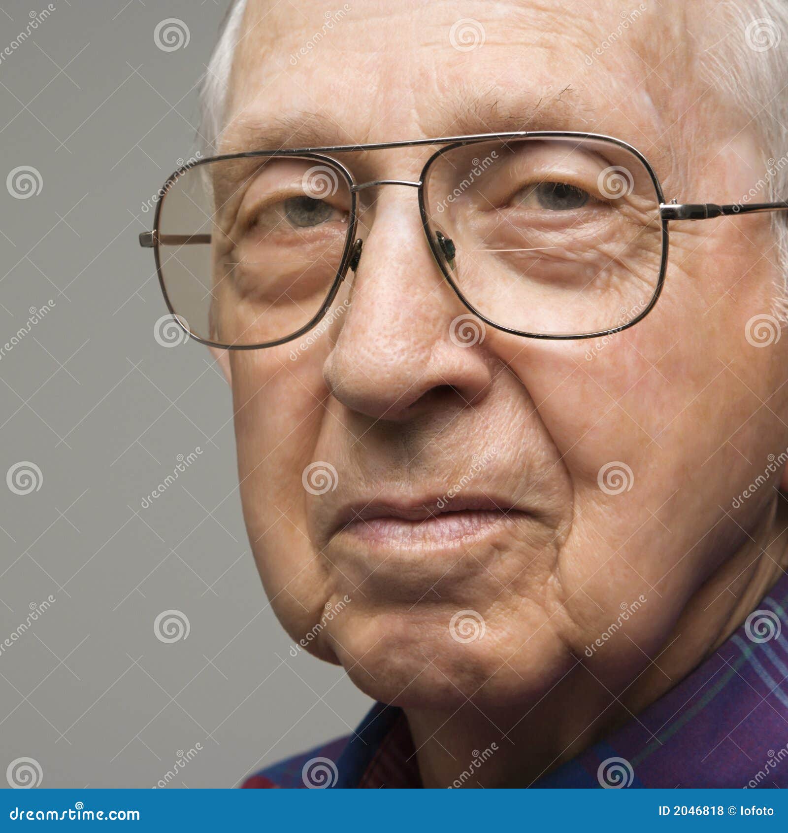 Portrait of elderly man. stock photo. Image of color, photograph - 2046818