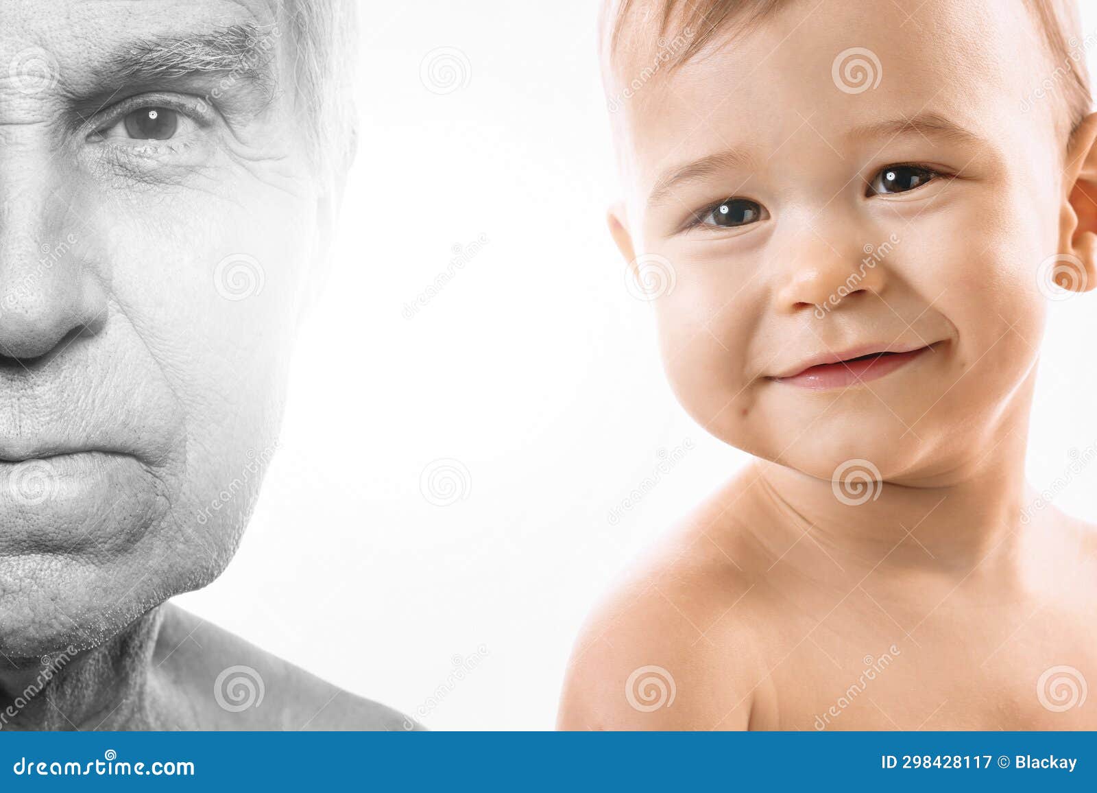 Elderly Man and Baby Boy. Concept of Rebirth and Cycle of Life Stock ... Elderly Man and Baby Boy. Concept of Rebirth and Cycle of Life Stock ...