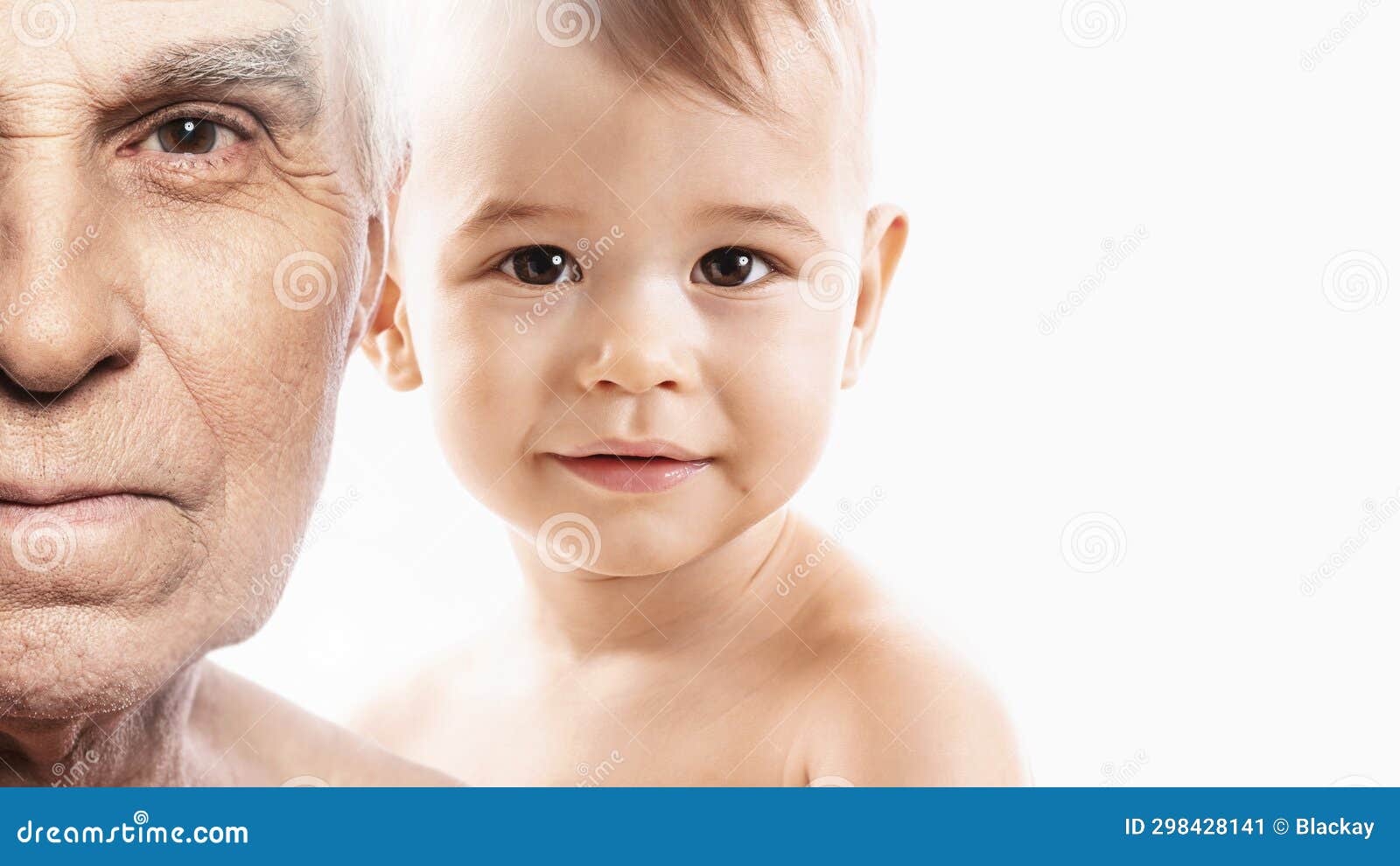 Elderly Man and Baby Boy. Concept of Rebirth and Cycle of Life Stock ... Elderly Man and Baby Boy. Concept of Rebirth and Cycle of Life Stock ...