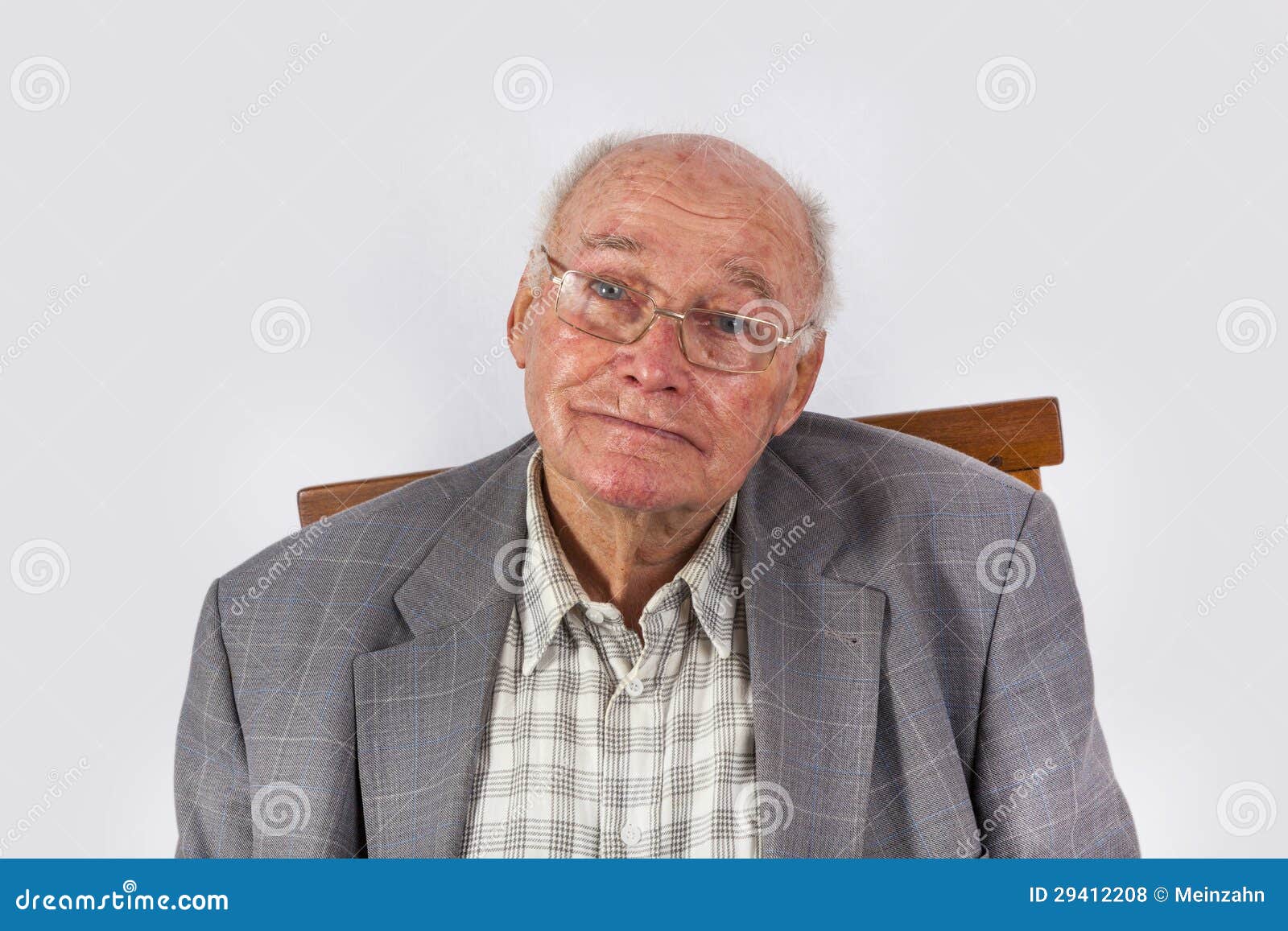 Portrait of Elderly Smart Confident Man Stock Photo - Image of jacket ...