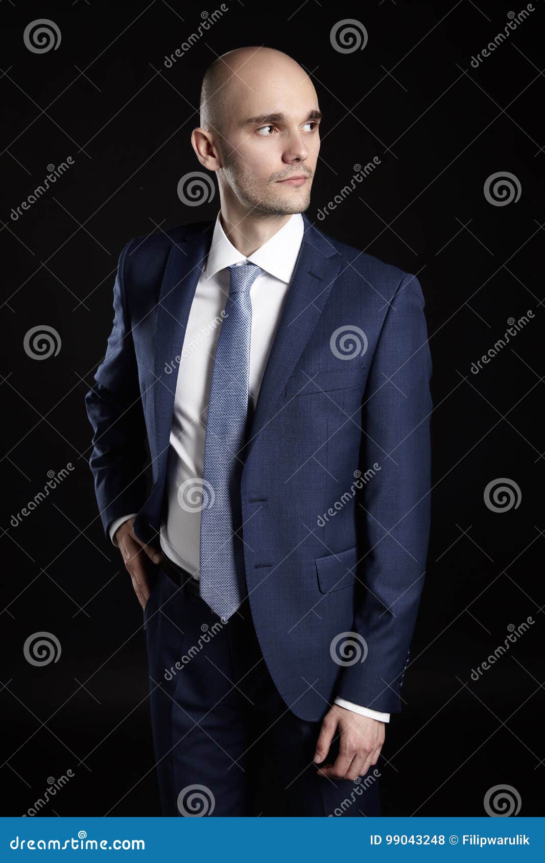 Man Looking Left stock photo. Image of businessman, bodyguard - 99043248