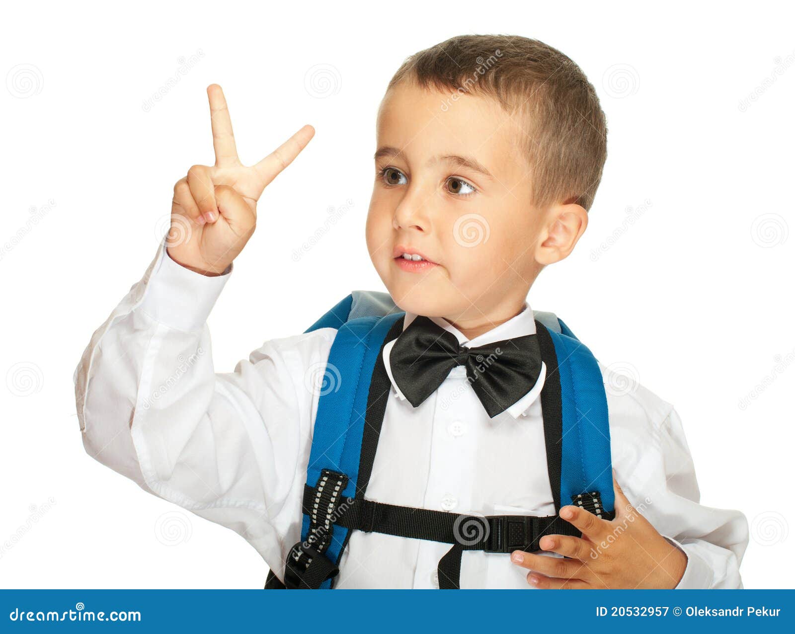 Portrait of Elementary School Boy Stock Image - Image of headshot ...