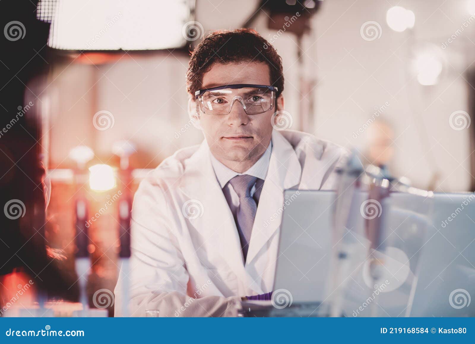 Portrait of an Engineer in His Working Environment. Stock Photo - Image ...
