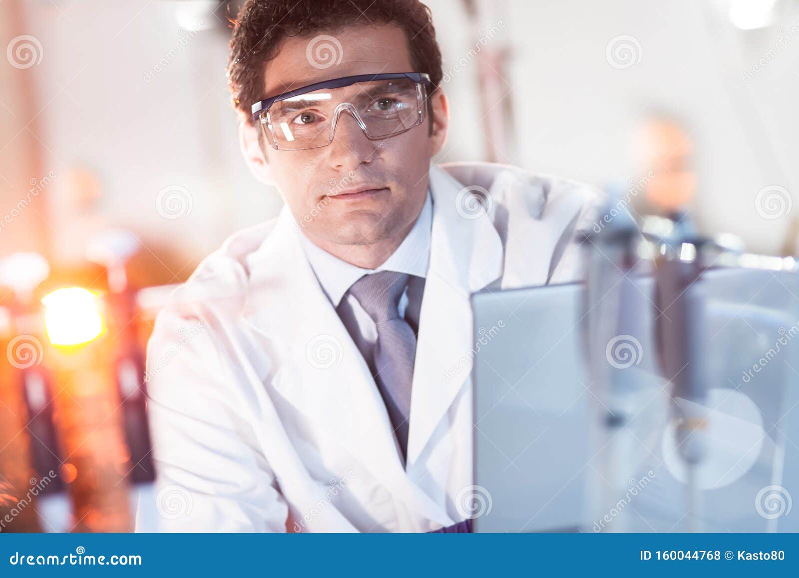 Portrait of an Engineer in His Working Environment. Stock Photo - Image ...