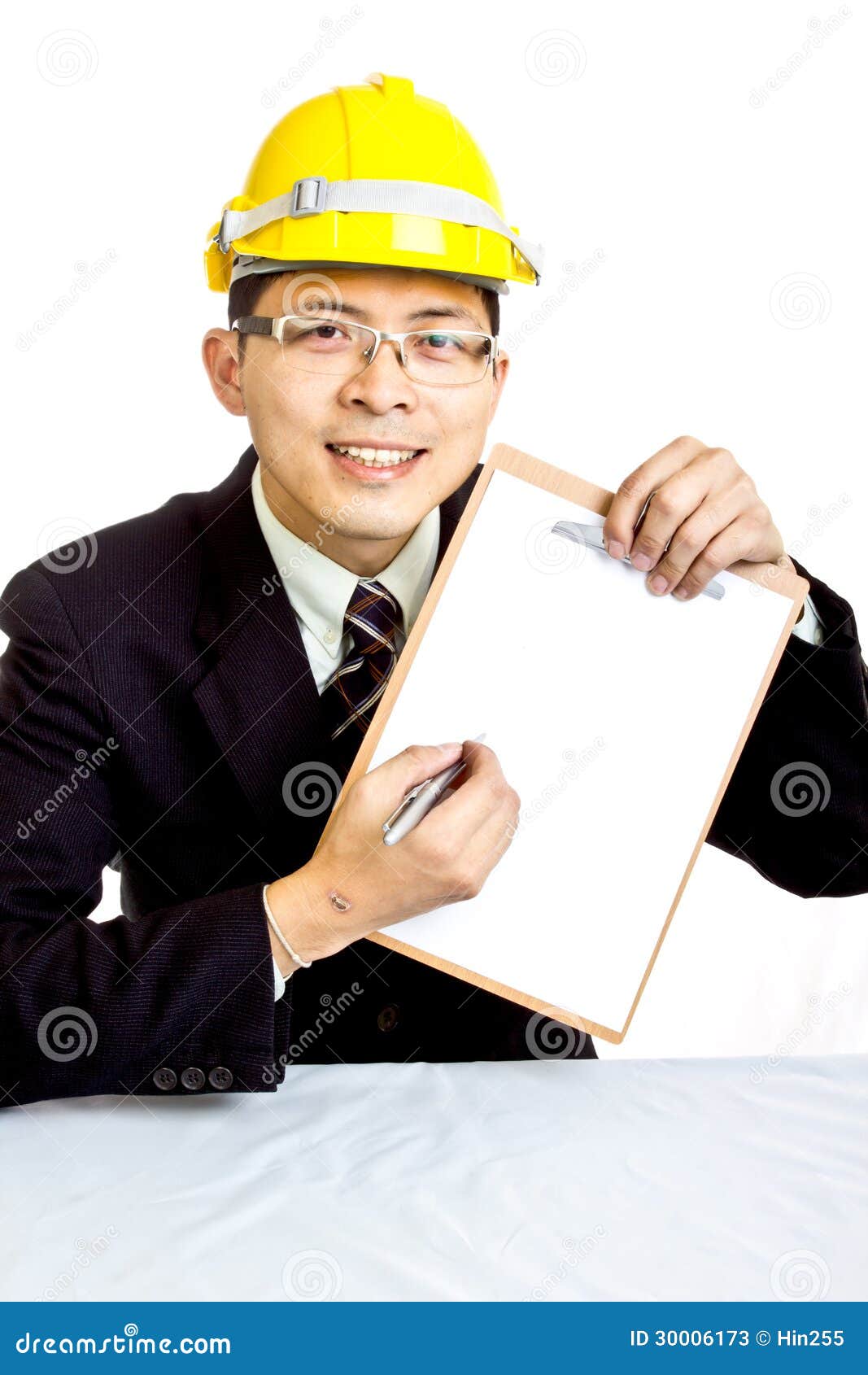 Portrait engineer stock image. Image of meeting, point - 30006173