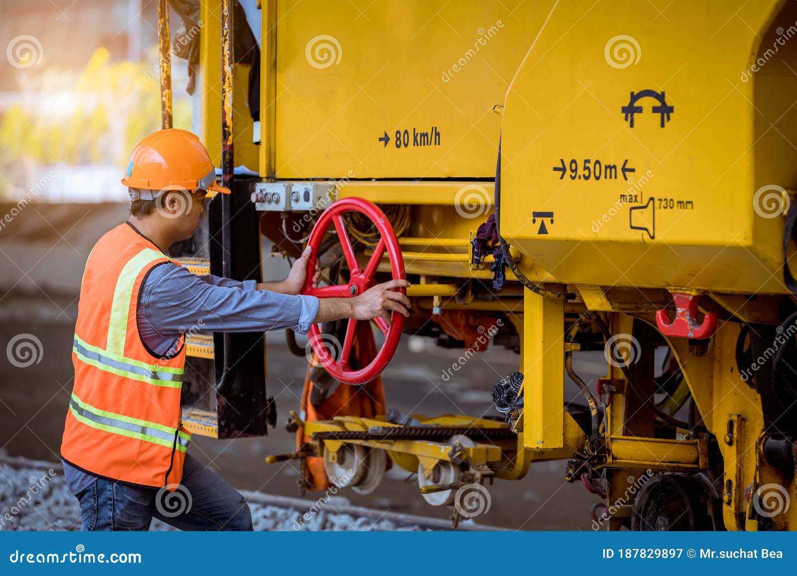 Portrait Engineer Under Inspection and Checking Construction Process ...