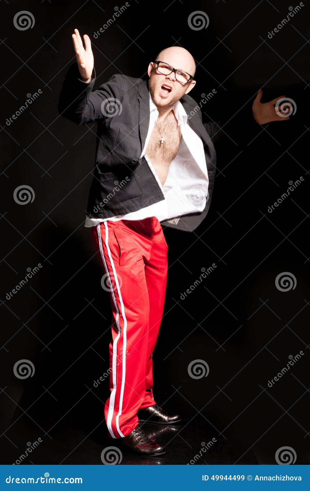 Portrait of an evil man stock image. Image of expressing - 49944499