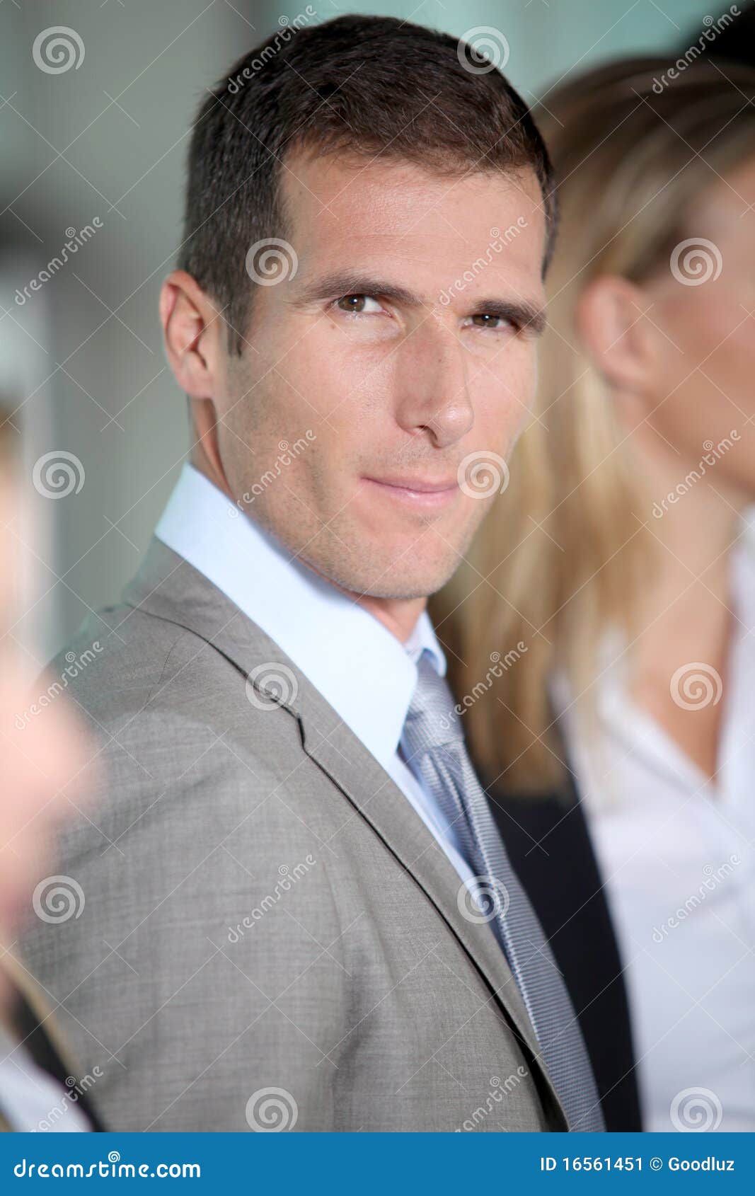 Portrait of executive man stock image. Image of caucasian - 16561451