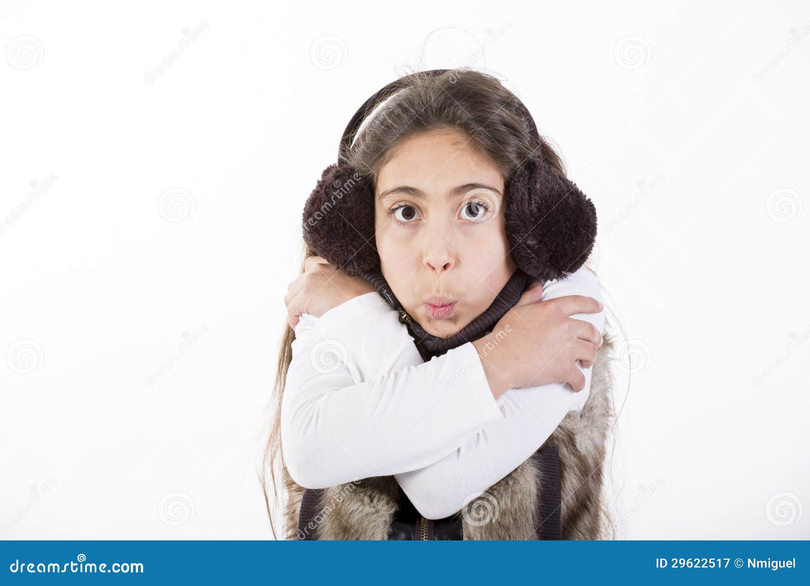 Portrait expression stock image. Image of woman, isolated - 29622517