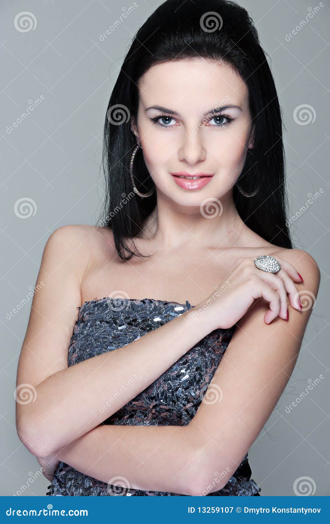 Portrait of Exquisite Woman Stock Image - Image of elegant, beautiful ...