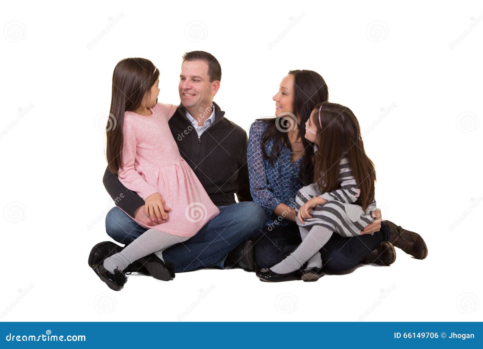Portrait of a family stock photo. Image of multi, diversity - 66149706
