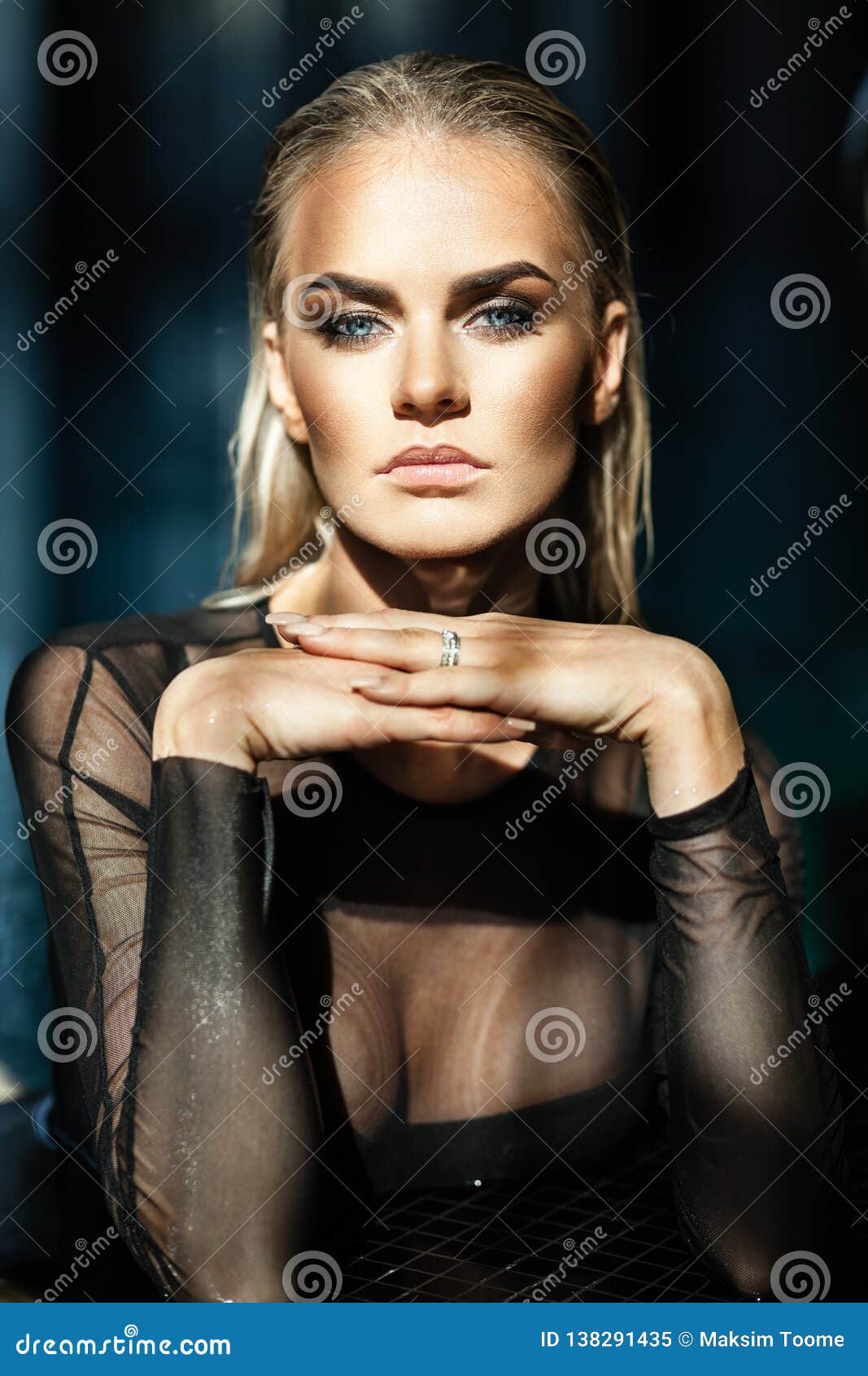 Portrait Of A Fashionable Girl In A Bathing Suit Stock Image Image Of Adult Healthy 138291435