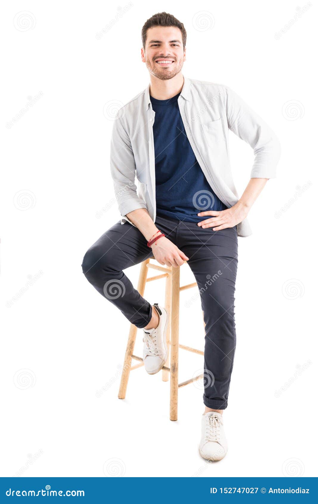 Portrait of Fashionable Man Against White Background Stock Image ... Portrait of Fashionable Man Against White Background Stock Image ...
