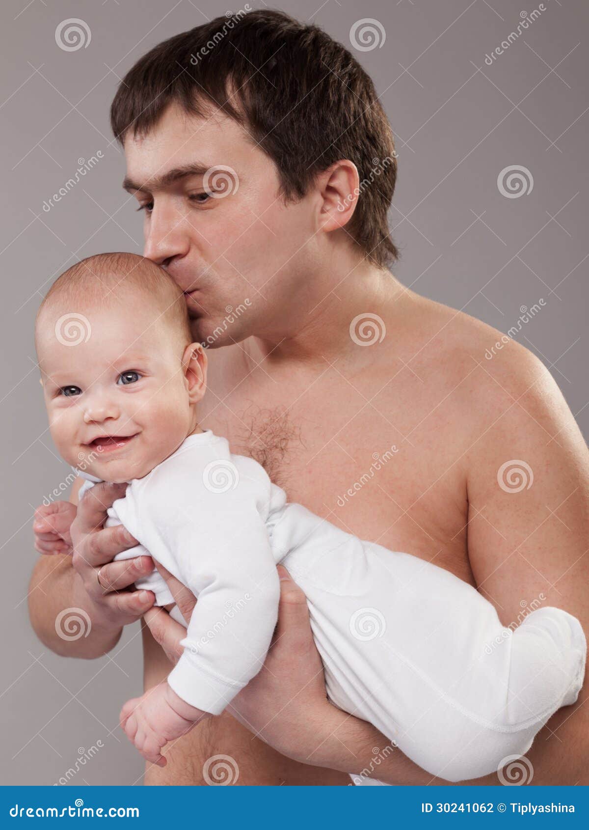 Father with his baby boy stock photo. Image of head, parent - 30241062